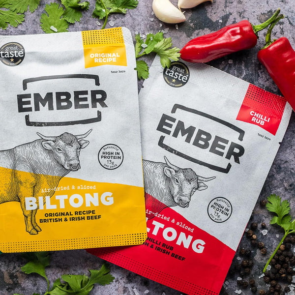 10 x 25g Biltong Multipack - Ember Snacks