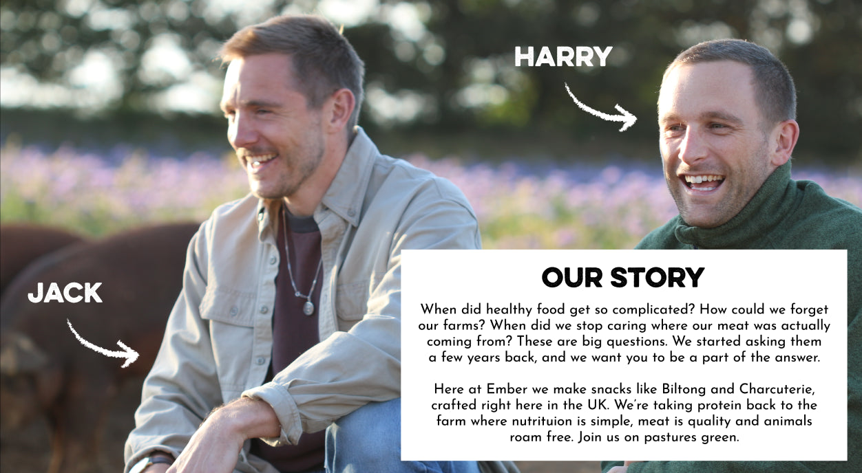 Real Protein Snacks - Our Story - Ember Snacks